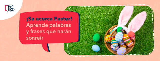Divertido vocabulario en inglés para usar en Easter